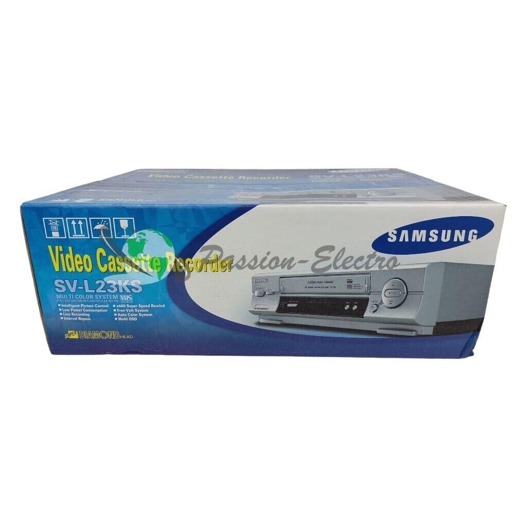 Samsung SV-L23K Standard VCR - VHS - 2 heads - Mono | Back Market