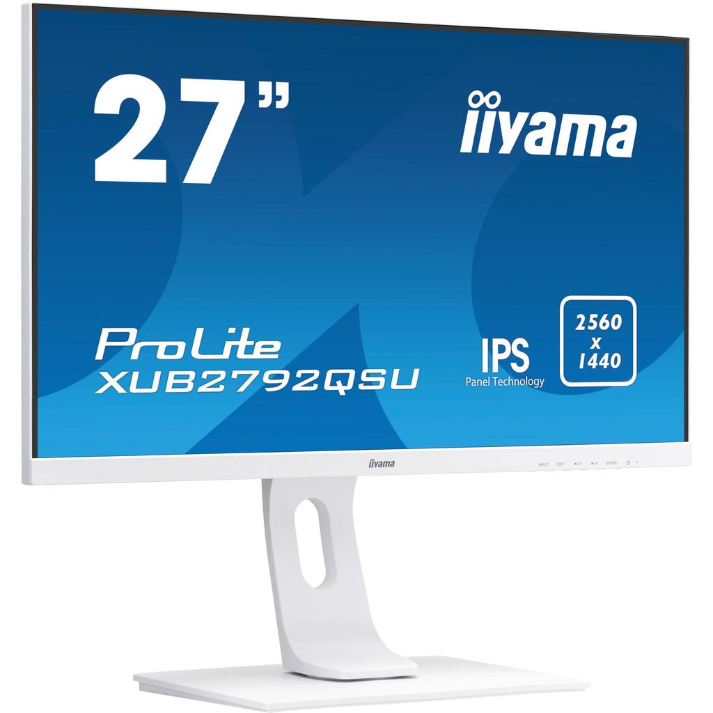 27-inch Iiyama ProLite XUB2792QSU-W1 LCD Monitor Branco | Back Market