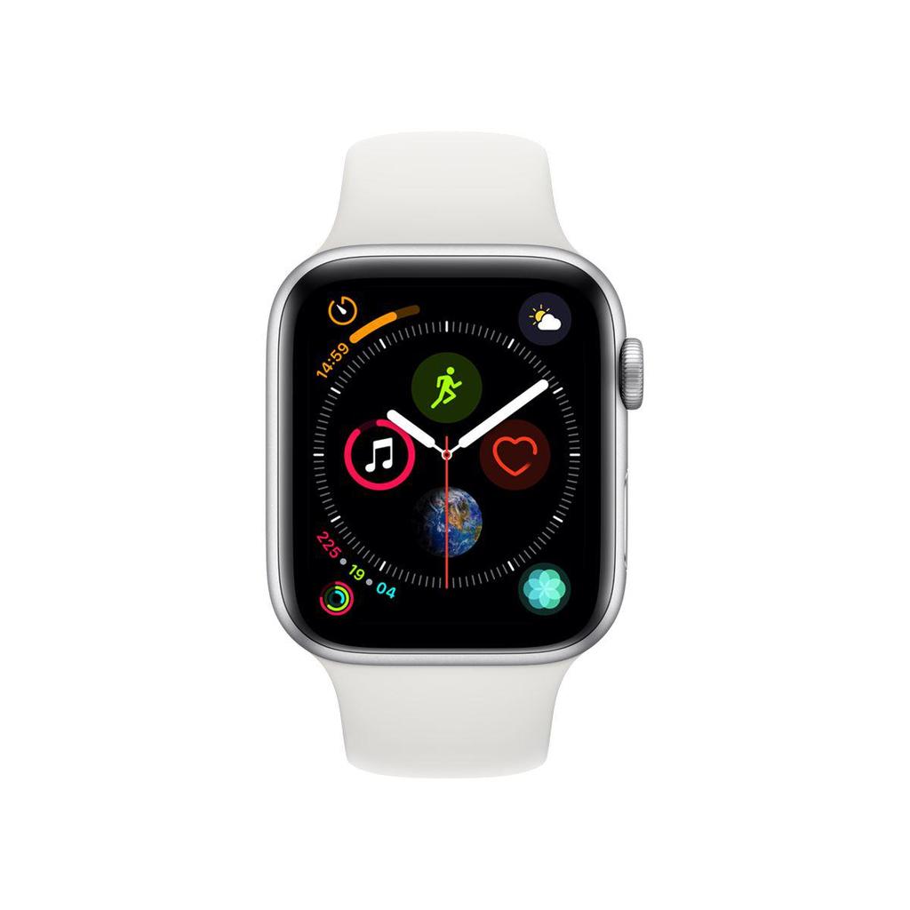 Apple Watch (Series 4) 2018 GPS + Cellular 40 - Stainless steel Silver ...