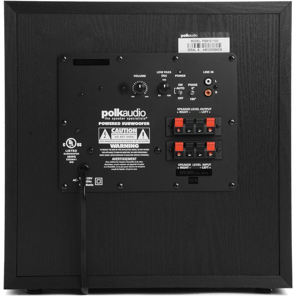 Polk Audio PSW10 studio monitor 100 | Back Market