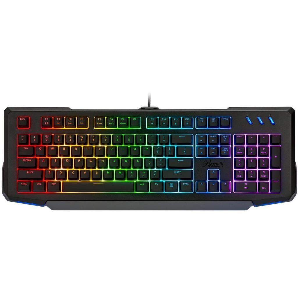Rosewill Keyboard QWERTY Backlit Keyboard Neon K42 | Back Market