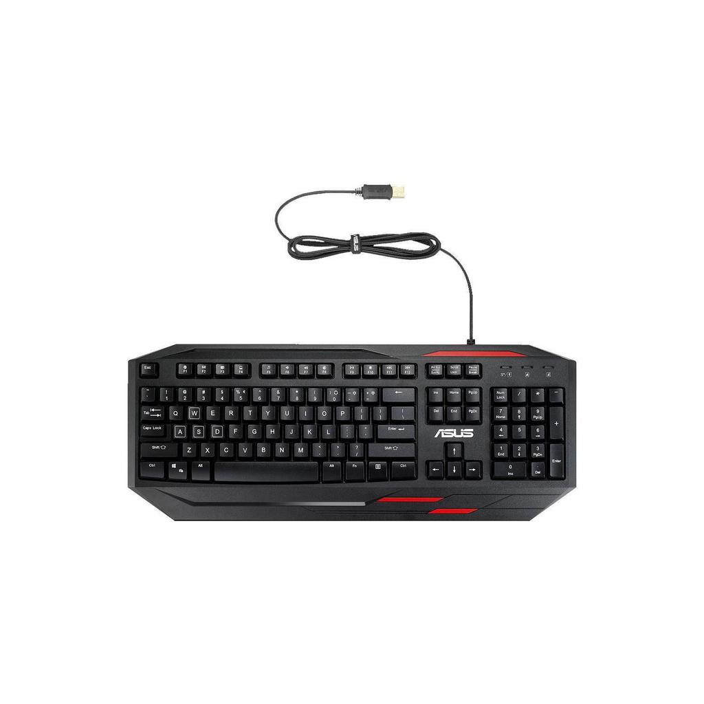 Asus Keyboard AZERTY French Backlit Keyboard GK100 | Back Market