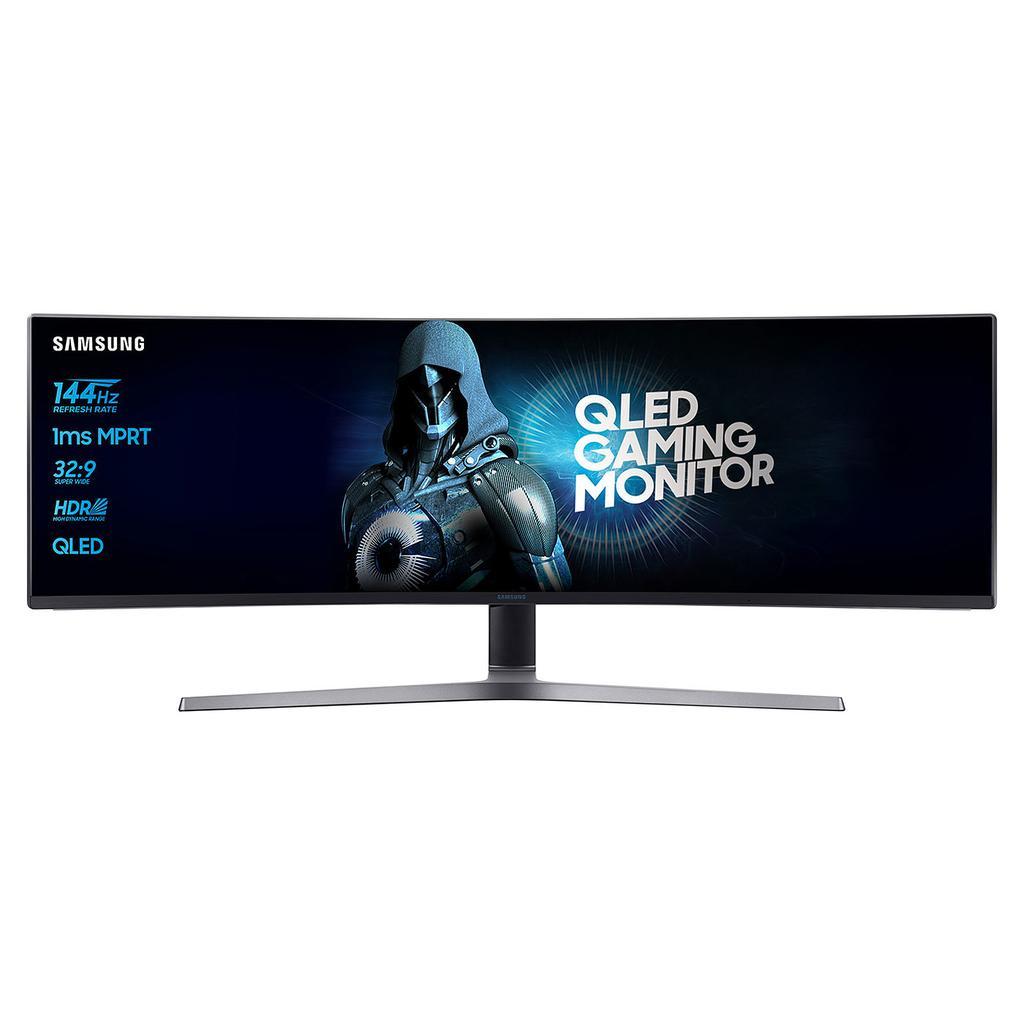 49-inch Samsung ‎LC49HG90DMNXZA 3840 x 1200 QLED Monitor Preto | Back ...
