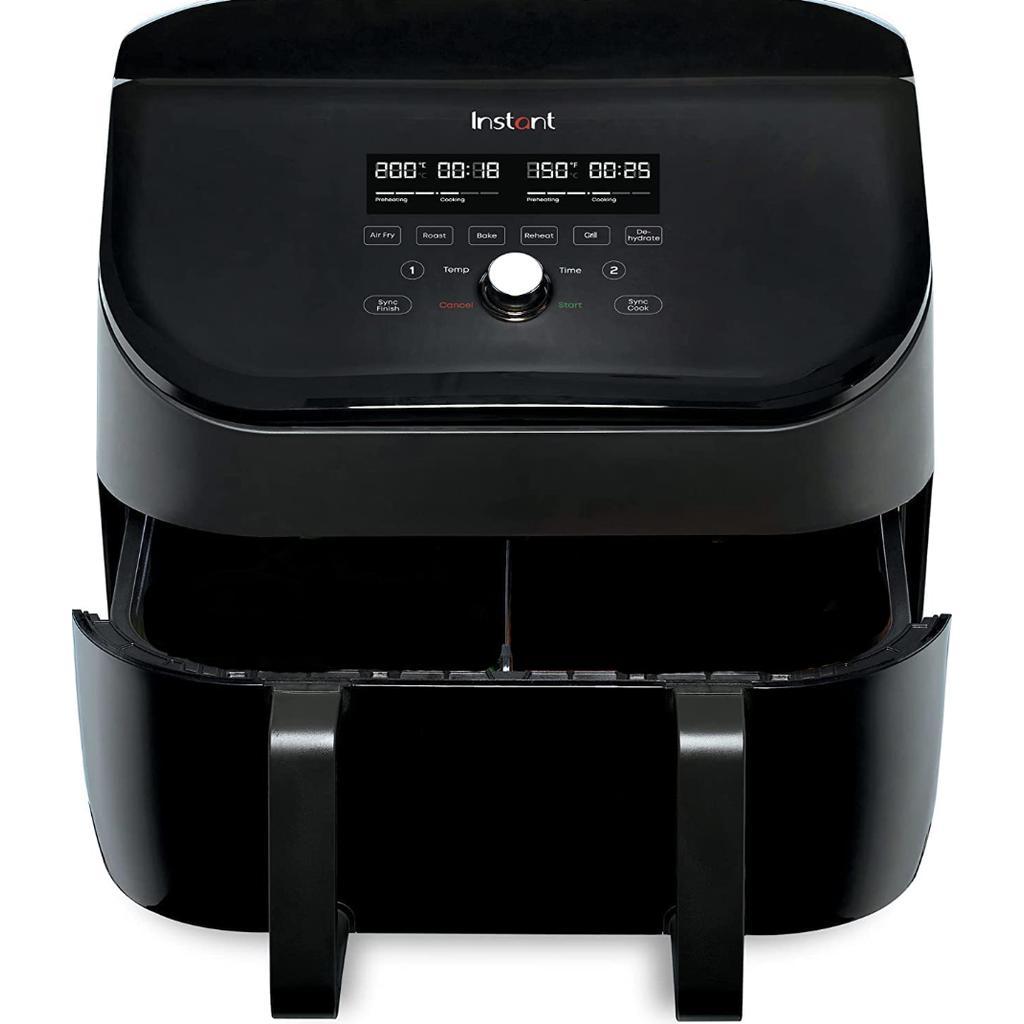 Instant ‎9Qt Vortex VersaZone Blk UK Fryer | Back Market