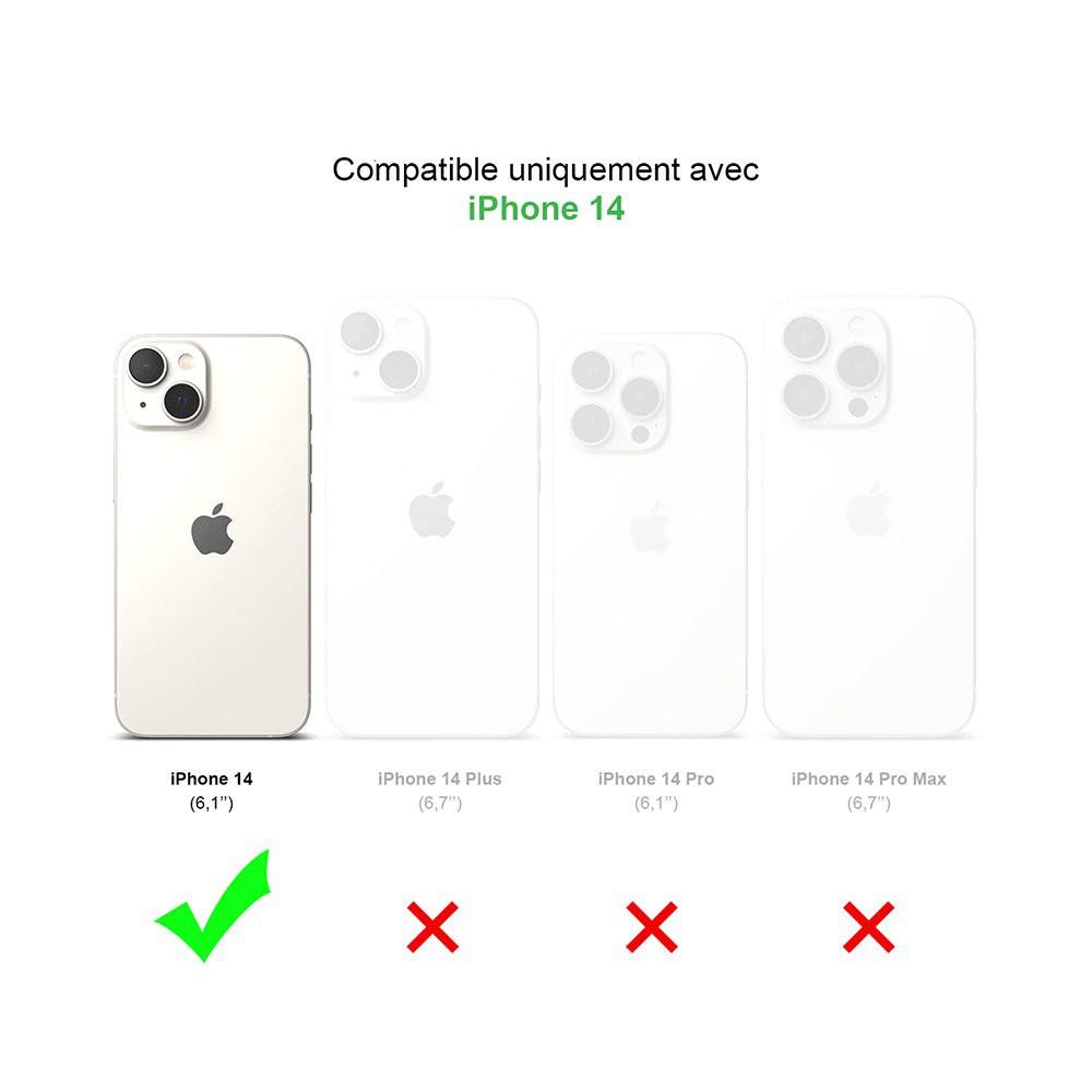 Back Market Case iPhone 14 and protective screen - Natural material ...
