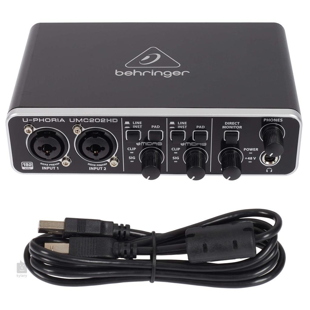 Behringer U-Phoria UMC202HD Acessórios De Áudio | Back Market