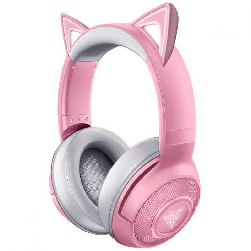 Cuffie gaming wireless con microfono Razer Kraken Kitty BT Edition ...