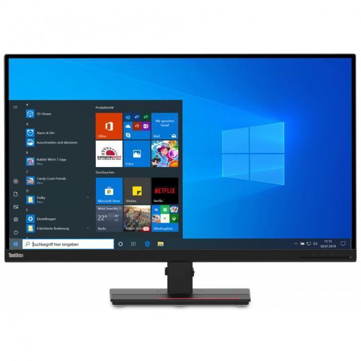32-inch Lenovo ThinkVision T32H-20 LCD Monitor Preto | Back Market