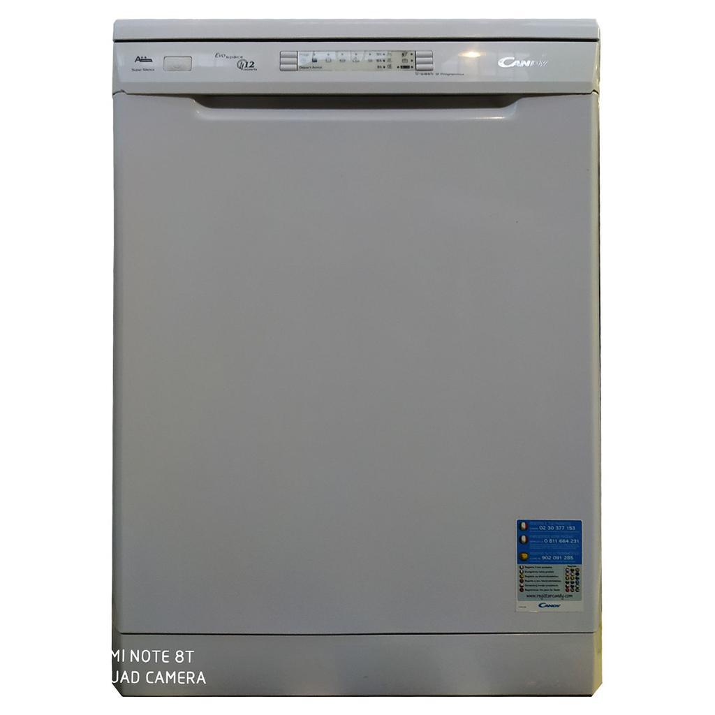 Πλυντήριο πιάτων πάγκου 60 cm Candy CDP727017 - μαχαιροπήρουνα | Back ...