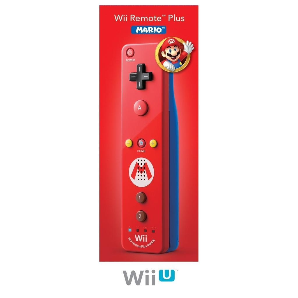 Controller Wii U Nintendo Wii Remote Limited Edition Mario | Back Market