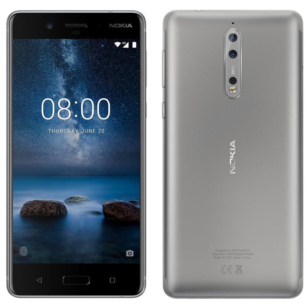 Nokia 8 128GB - Cinzento - Desbloqueado | Back Market