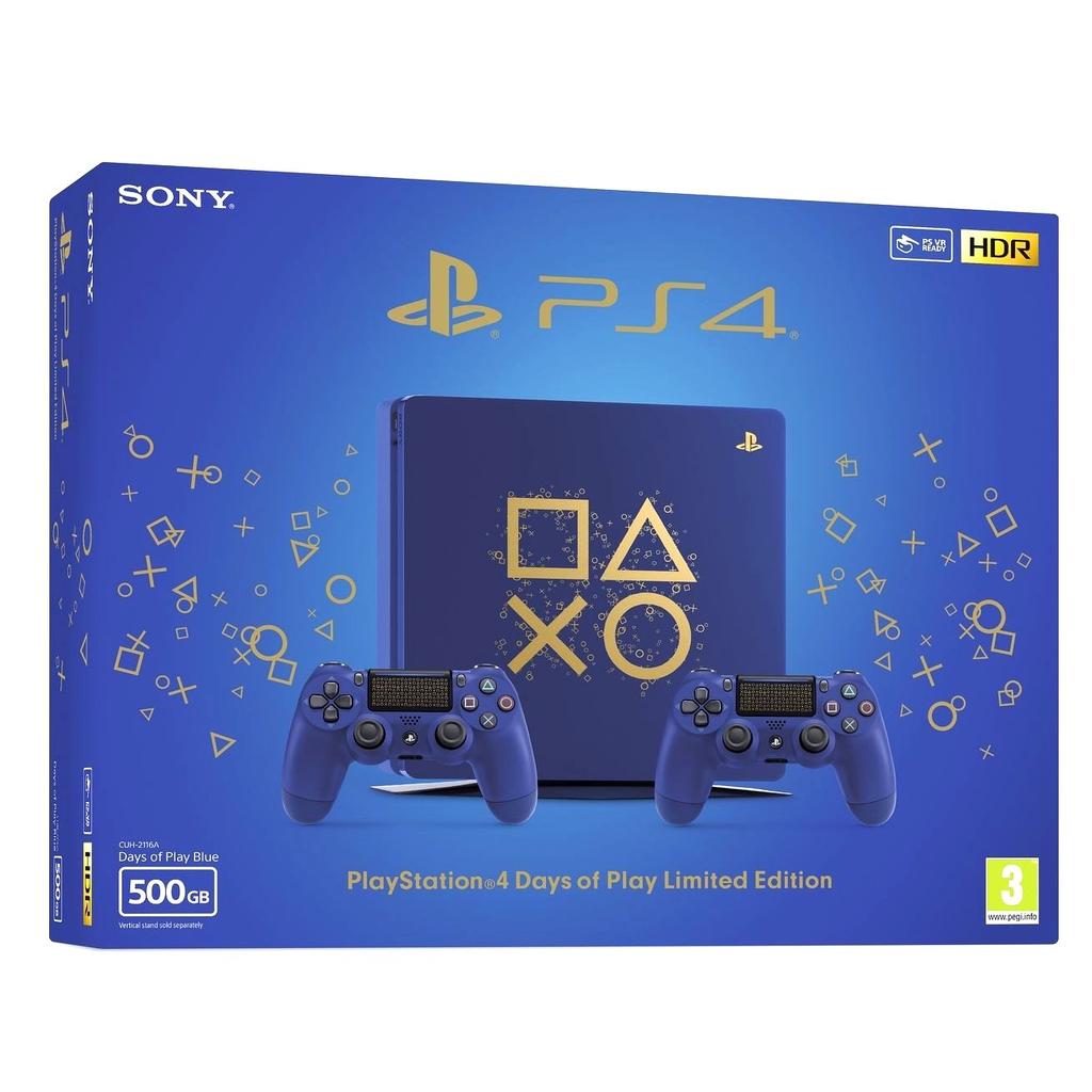PlayStation 4 Slim 500GB - Azul - Edição limitada Days of Play Blue ...
