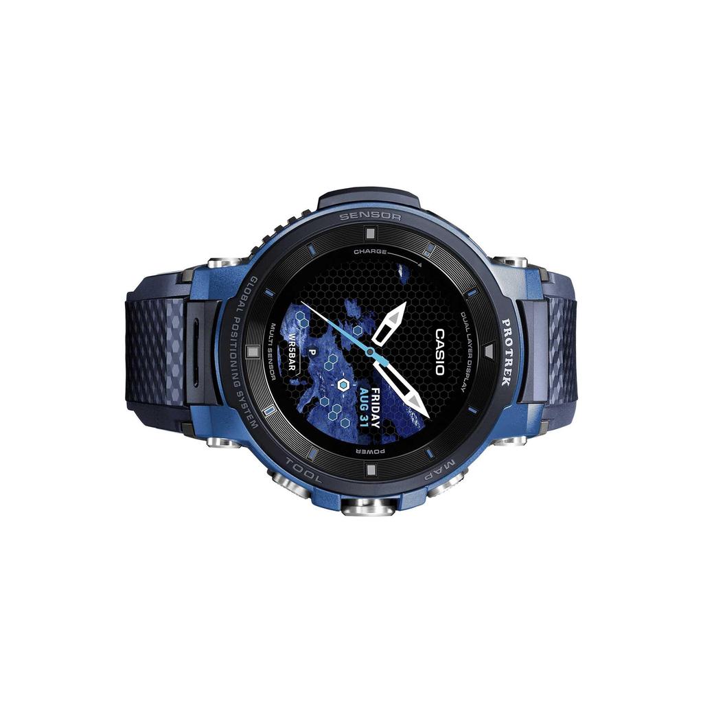 Casio Ρολόγια Pro Trek Smart WSD-F30 GPS - Μπλε | Back Market