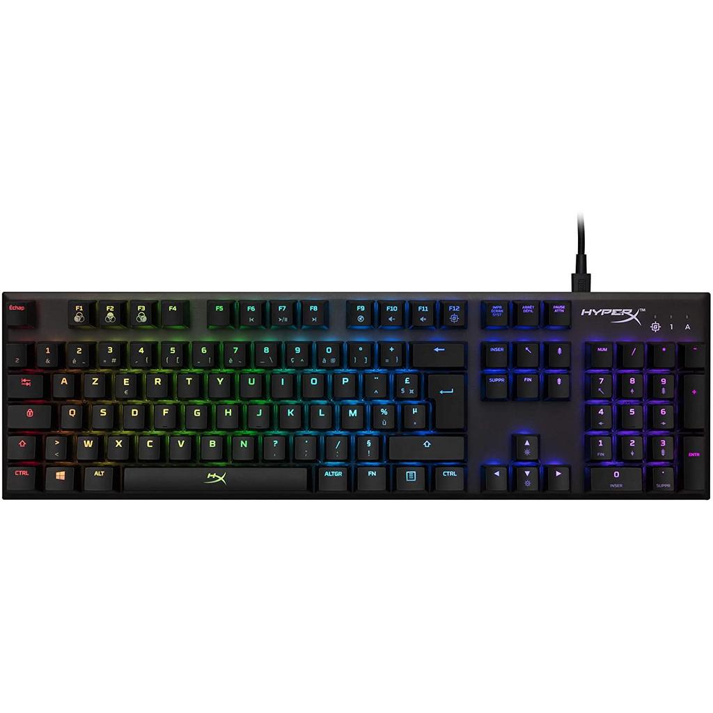 Hyperx Keyboard AZERTY French Backlit Keyboard Alloy FPS RGB | Back Market