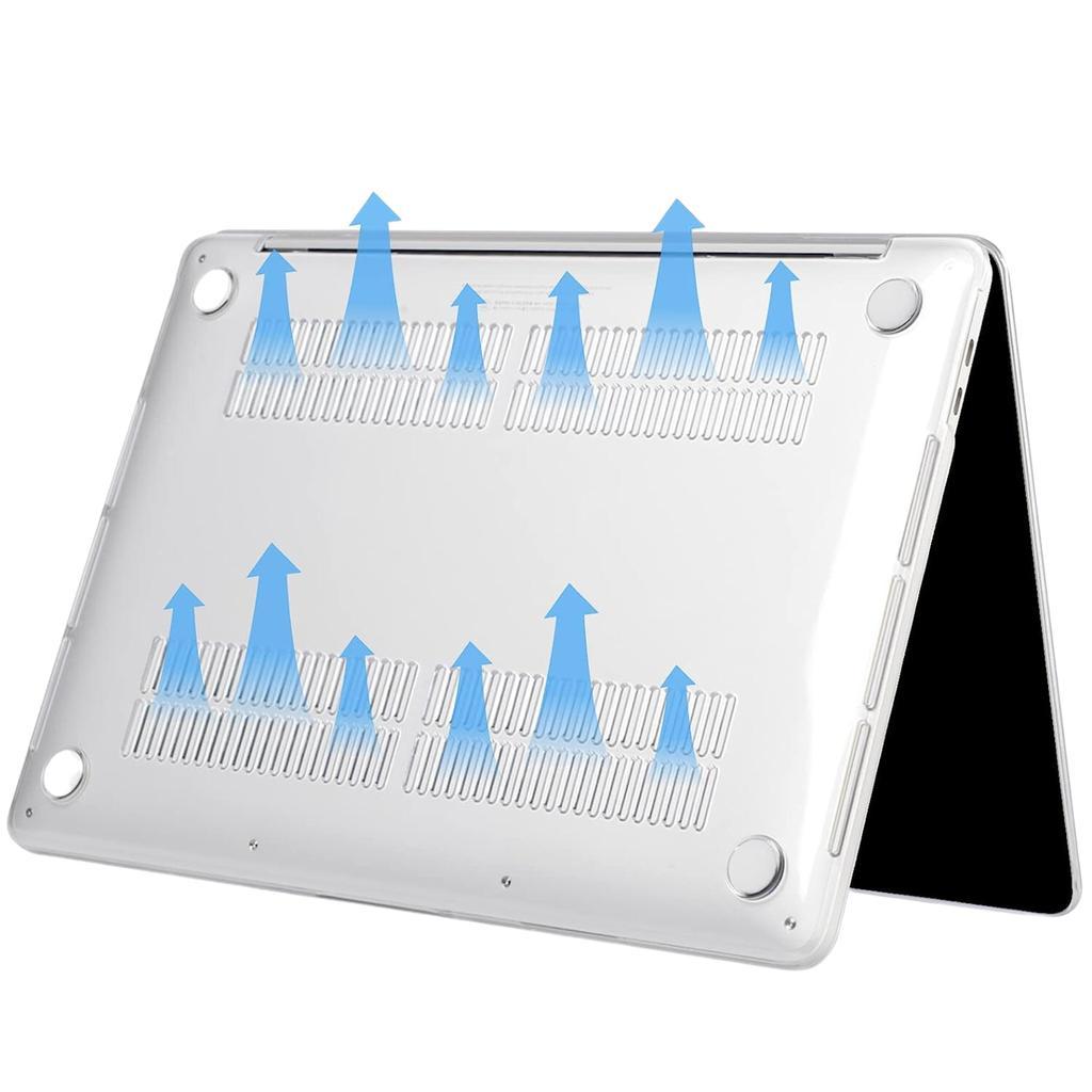 Funda MacBook Air 13" (2018-2020) - Policarbonato - Transparente | Back ...