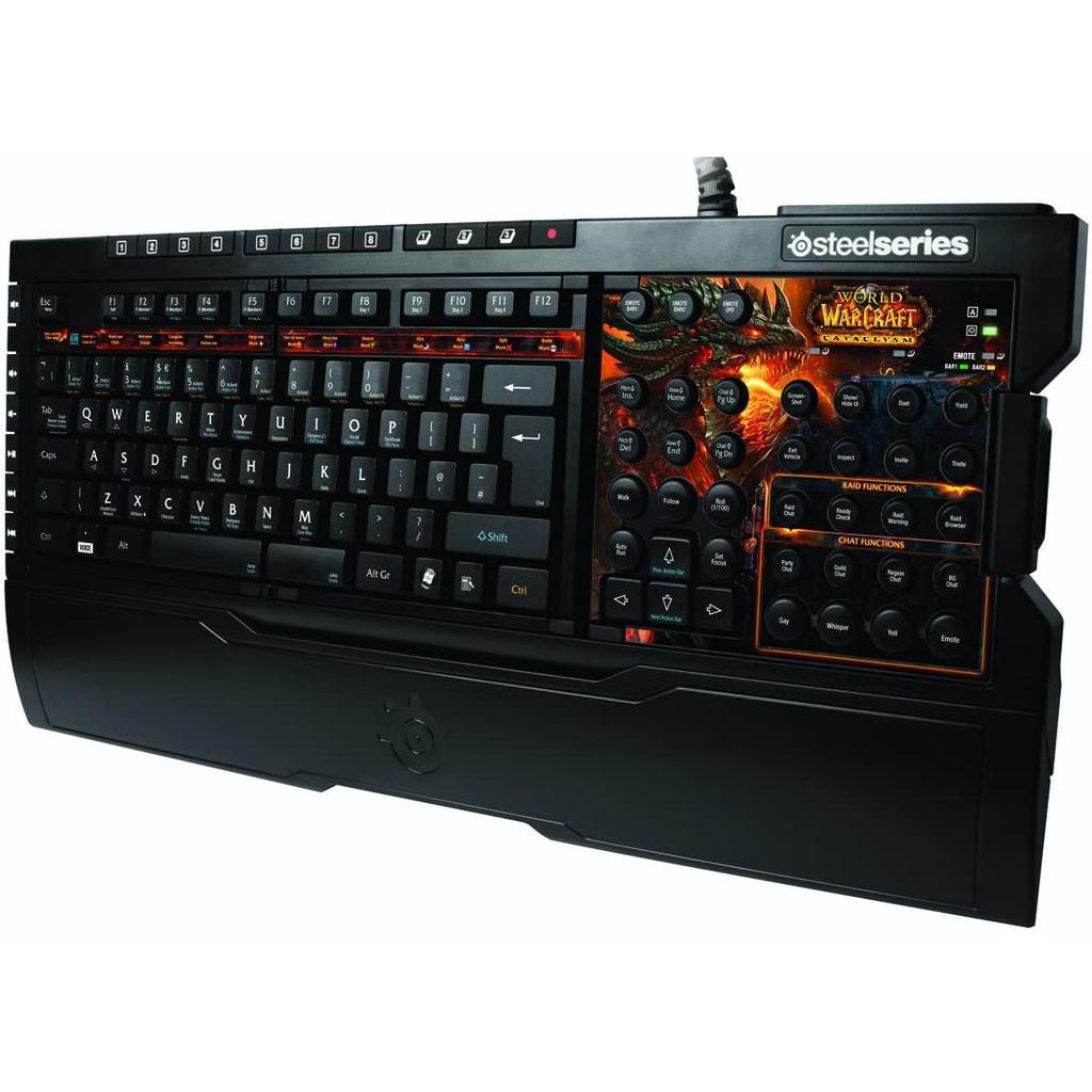 Steelseries Keyboard QWERTY English (US) World Of Warcraft Cataclysm ...