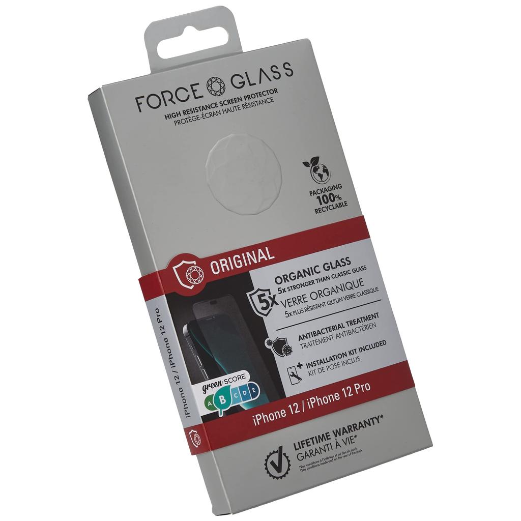 Force Glass iPhone 12 / iPhone 12 Pro - Διαφανές | Back Market