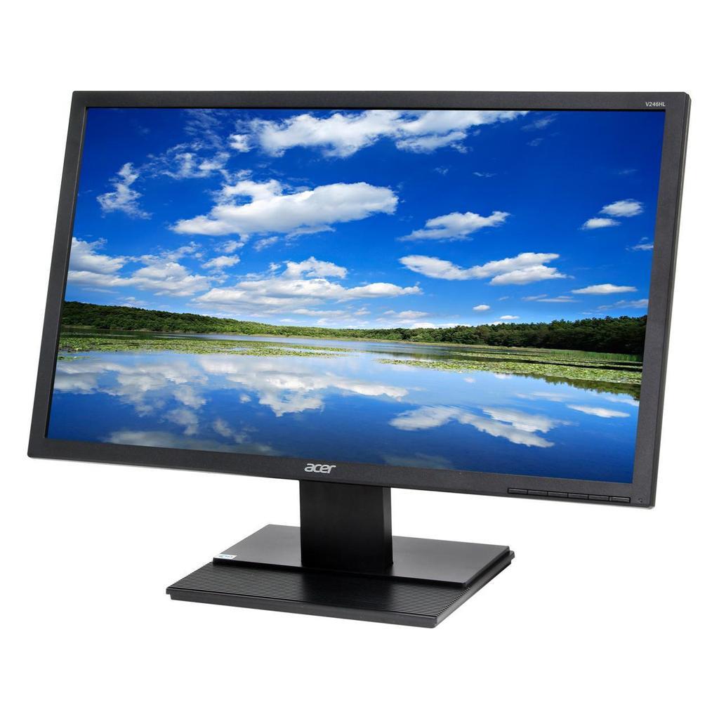 Acer 24-inch Monitor 1920 x 1080 LCD (V246HL-RB) | Back Market