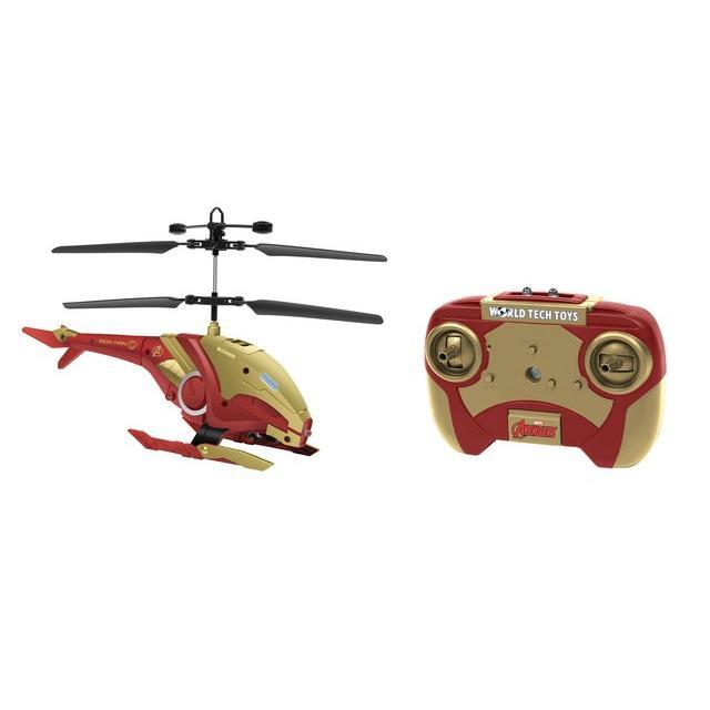 World Tech Toys Hélicoptère radiocommandé 2CH Iron Man Marvel Avengers ...