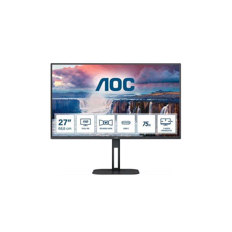 27-inch Aoc 27V5CE/BK 1920 x 1080 LED Monitor | Back Market