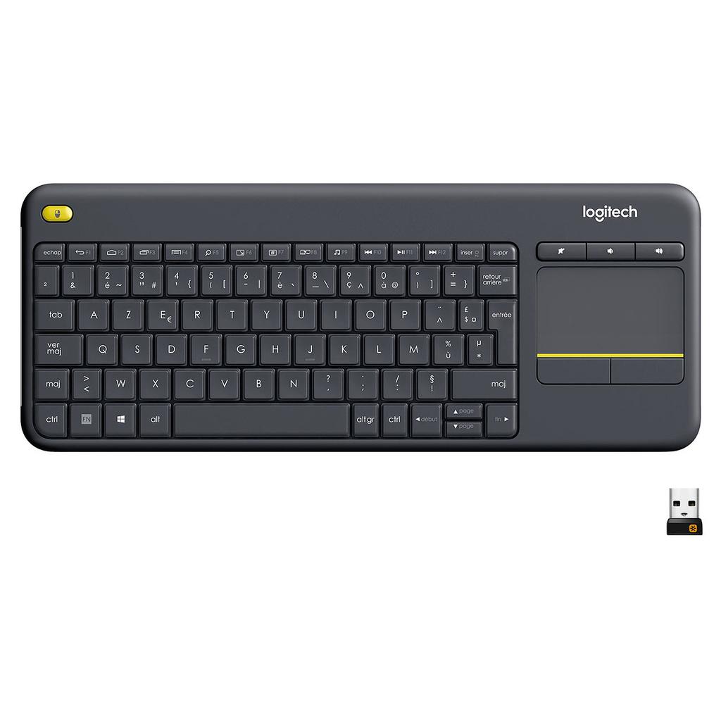 Logitech Keyboard QWERTY Wireless K400 Plus | Back Market