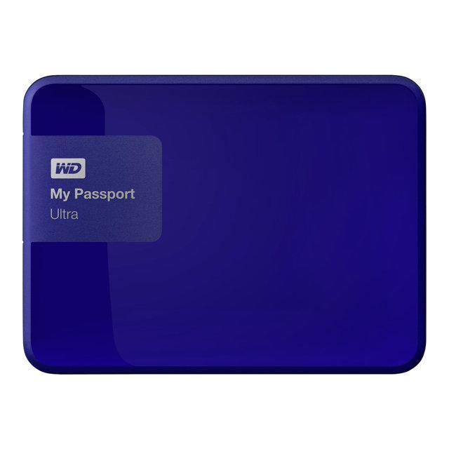 Western Digital My Passport Ultra Blue Disco Rígido Externo - HDD 1 TB USB 3.0 | Back Market
