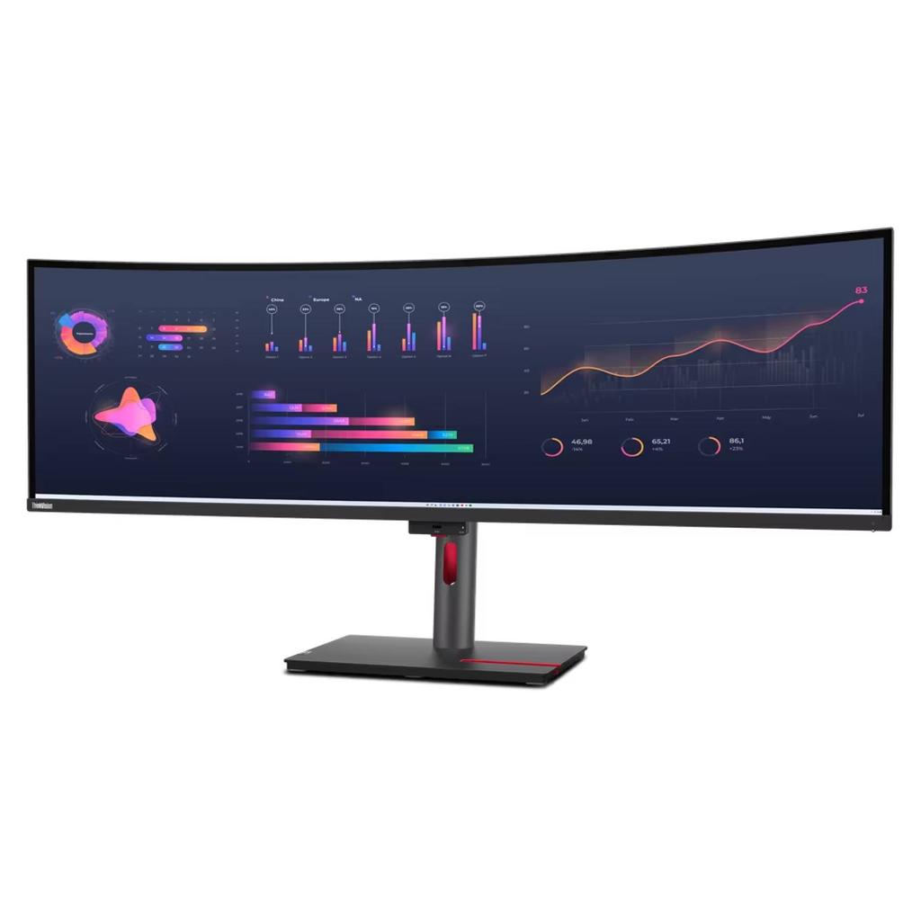 Lenovo 49-inch Monitor 5120 x 1440 LCD (Thinkvision P49W-30) | Back Market