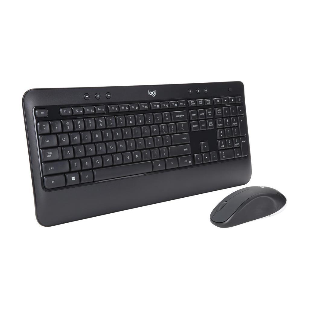 Logitech Keyboard QWERTY Wireless MK540 Wireless Keyboard Mouse Combo ...
