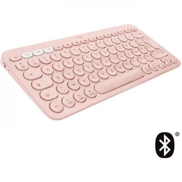Logitech Keyboard AZERTY French Wireless Backlit Keyboard K380 Multi ...