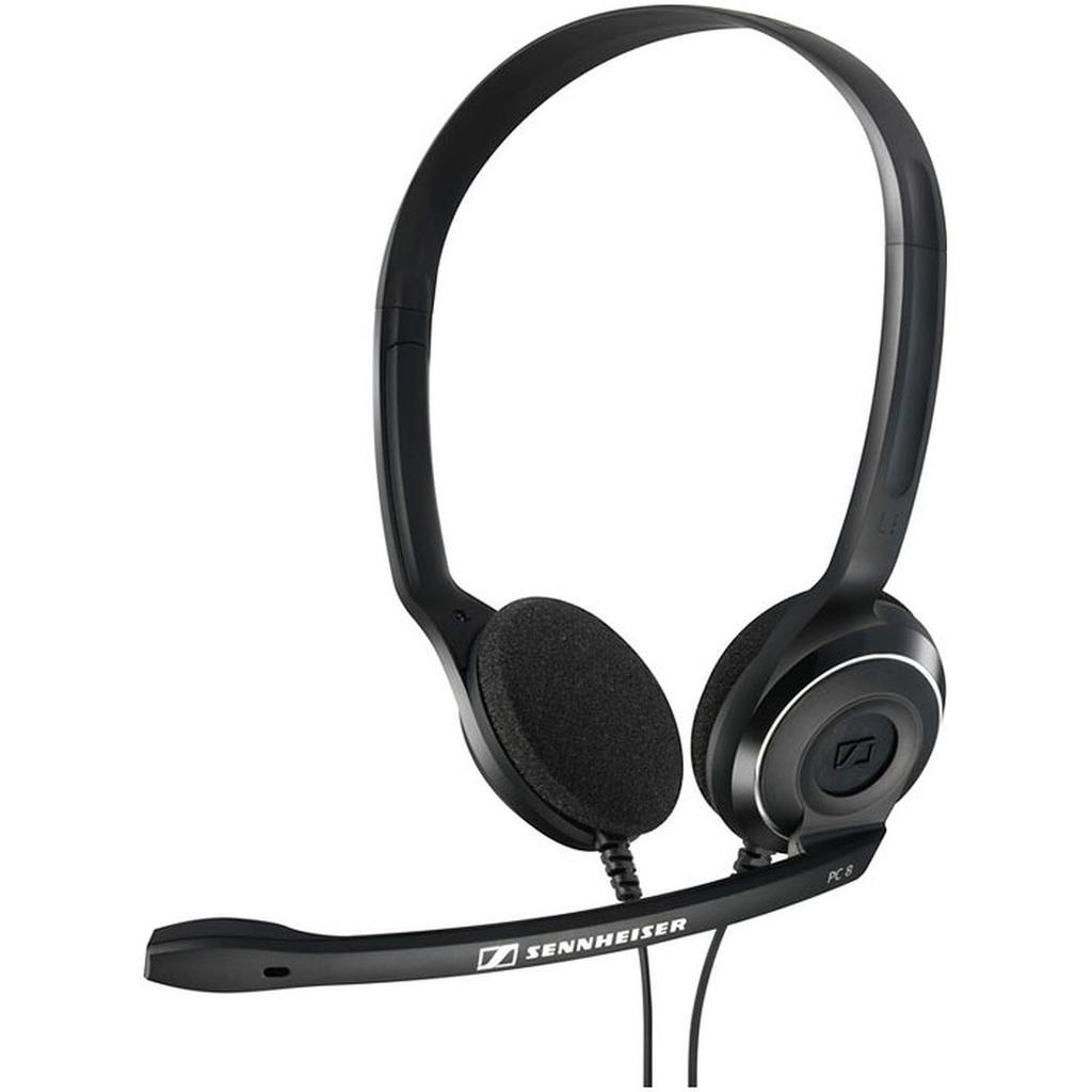 Sennheiser PC 8 USB wired Headphones with microphone - Black | Back Market