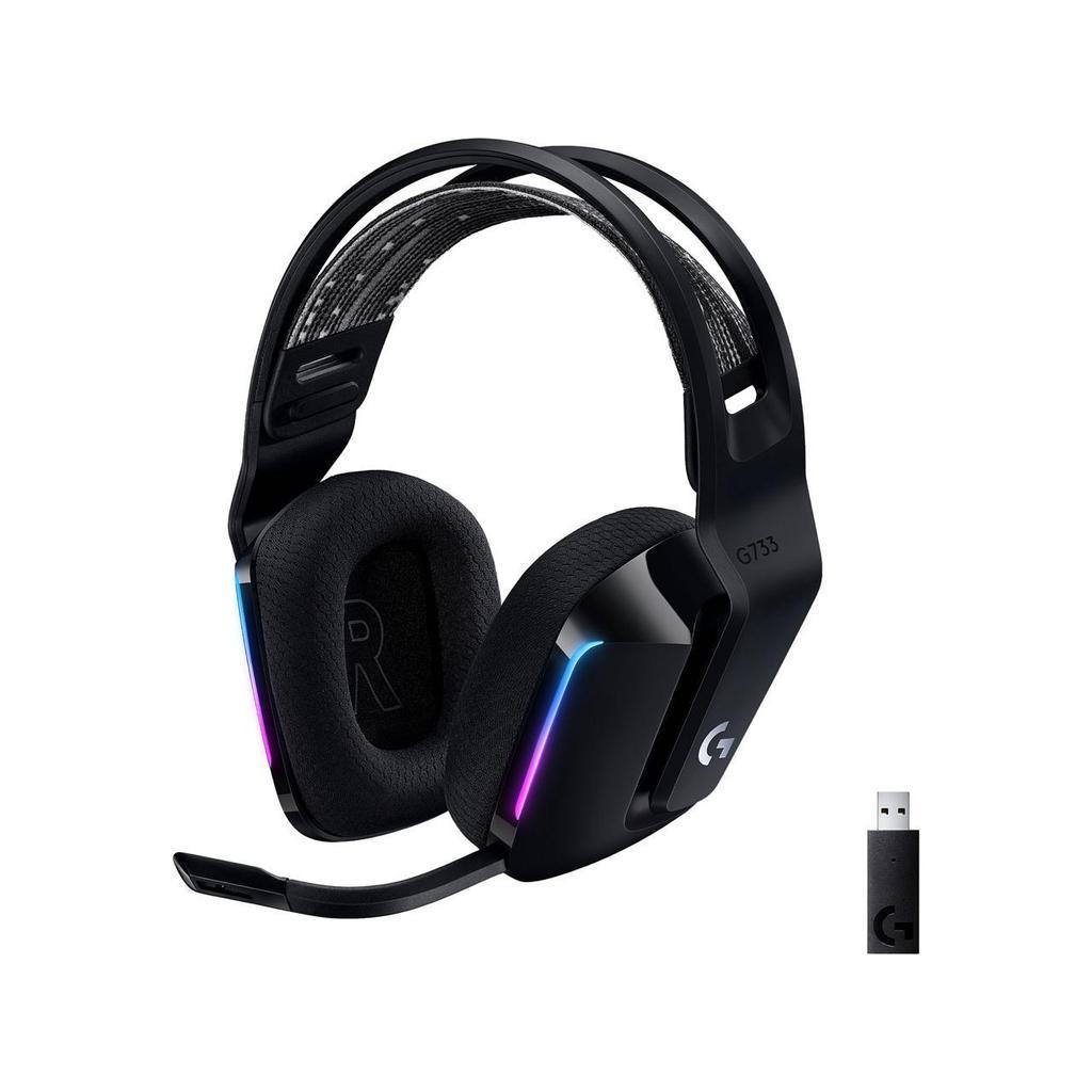 Logitech G733 Lightspeed Noise cancelling Gaming Headphone with ...