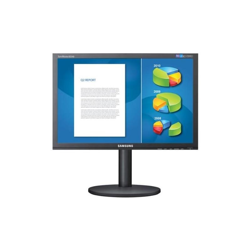 22-inch Samsung SyncMaster B2240W 1680 x 1050 LCD Monitor Preto | Back ...