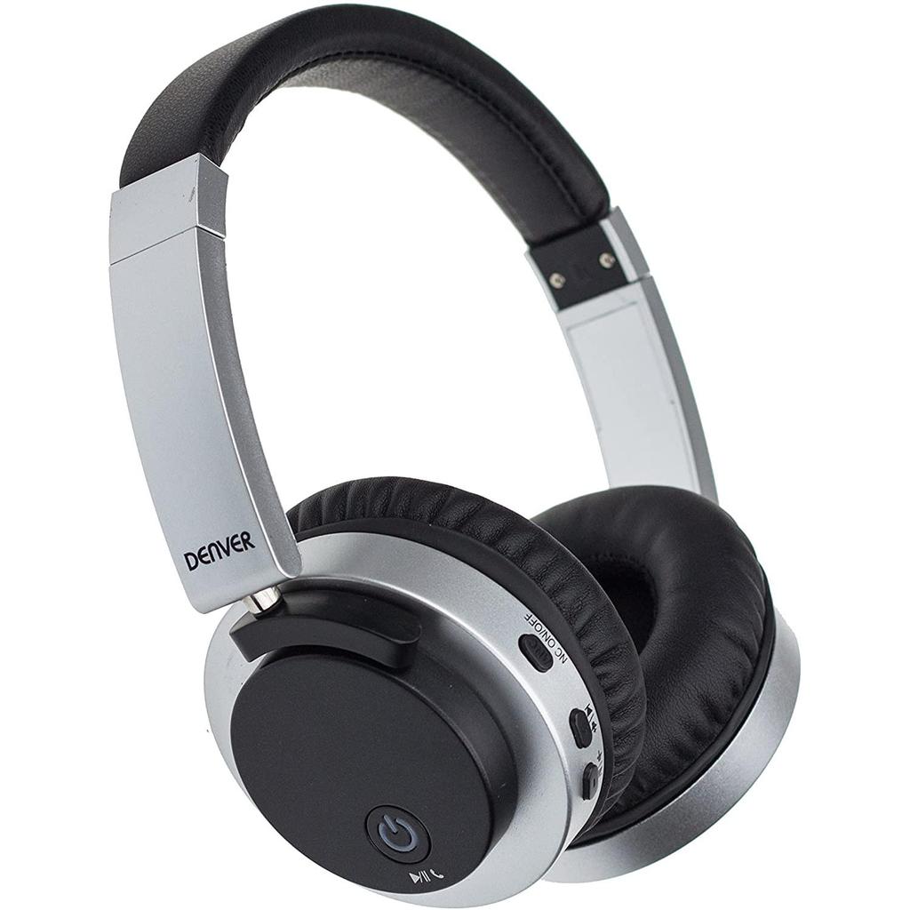 Denver BTN-206 noise-Cancelling wireless Headphones with microphone ...