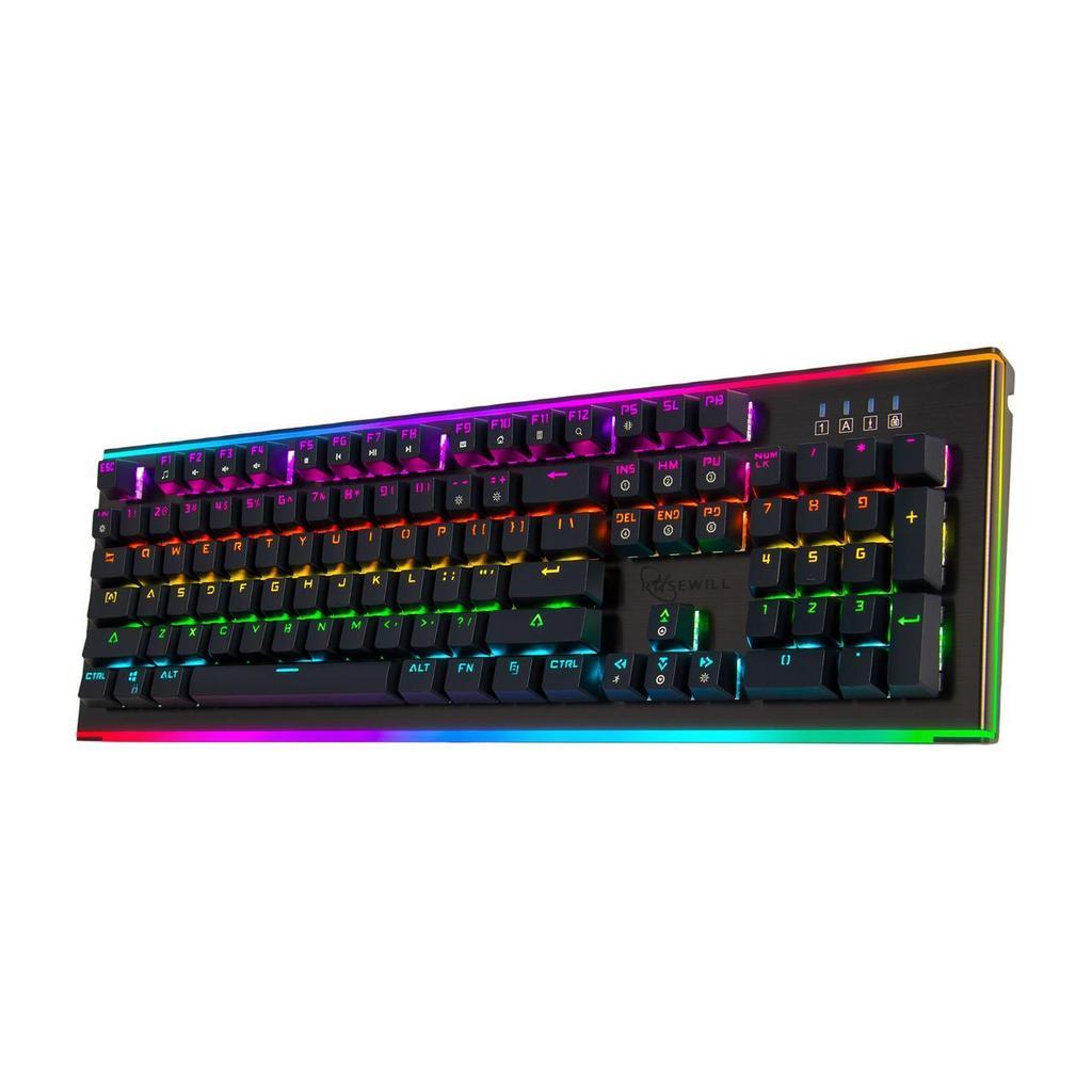 Rosewill Keyboard QWERTY Wireless Backlit Keyboard NEON K75 V2 | Back ...