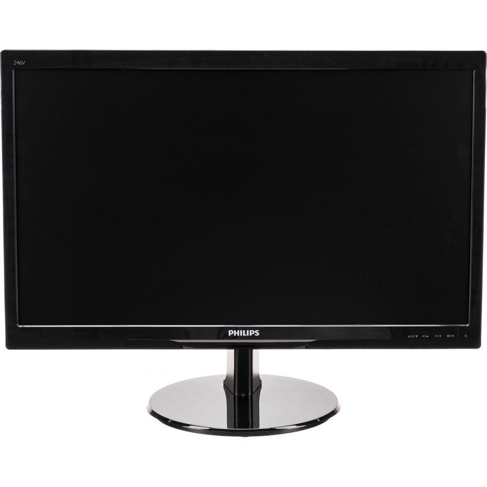 Phillips 24-inch Monitor 1920 x 1080 LCD (246V5LHAB/69) | Back Market