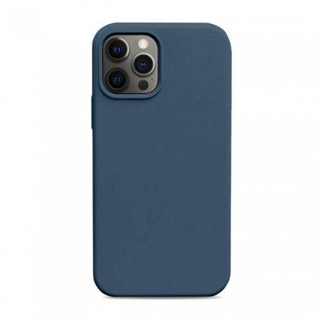 Funda iPhone 12/12 Pro y 2 protectores de pantalla - Silicona - Azul ...