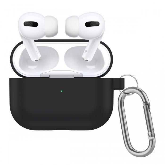 Προστατευτική θήκη AirPods Pro - Σιλικόνη - Μαύρο | Back Market