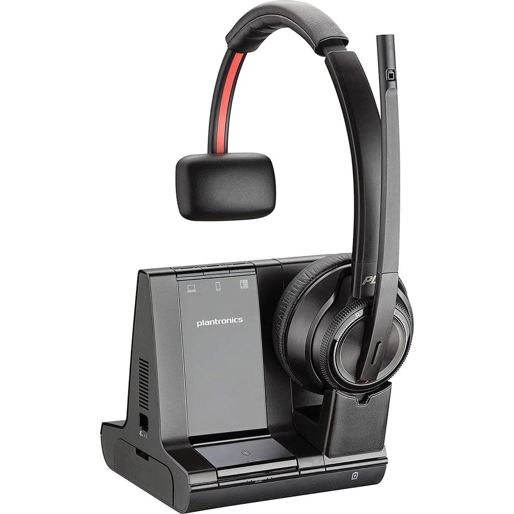 Plantronics W8200B Noise cancelling Headphone with microphone - Black ...