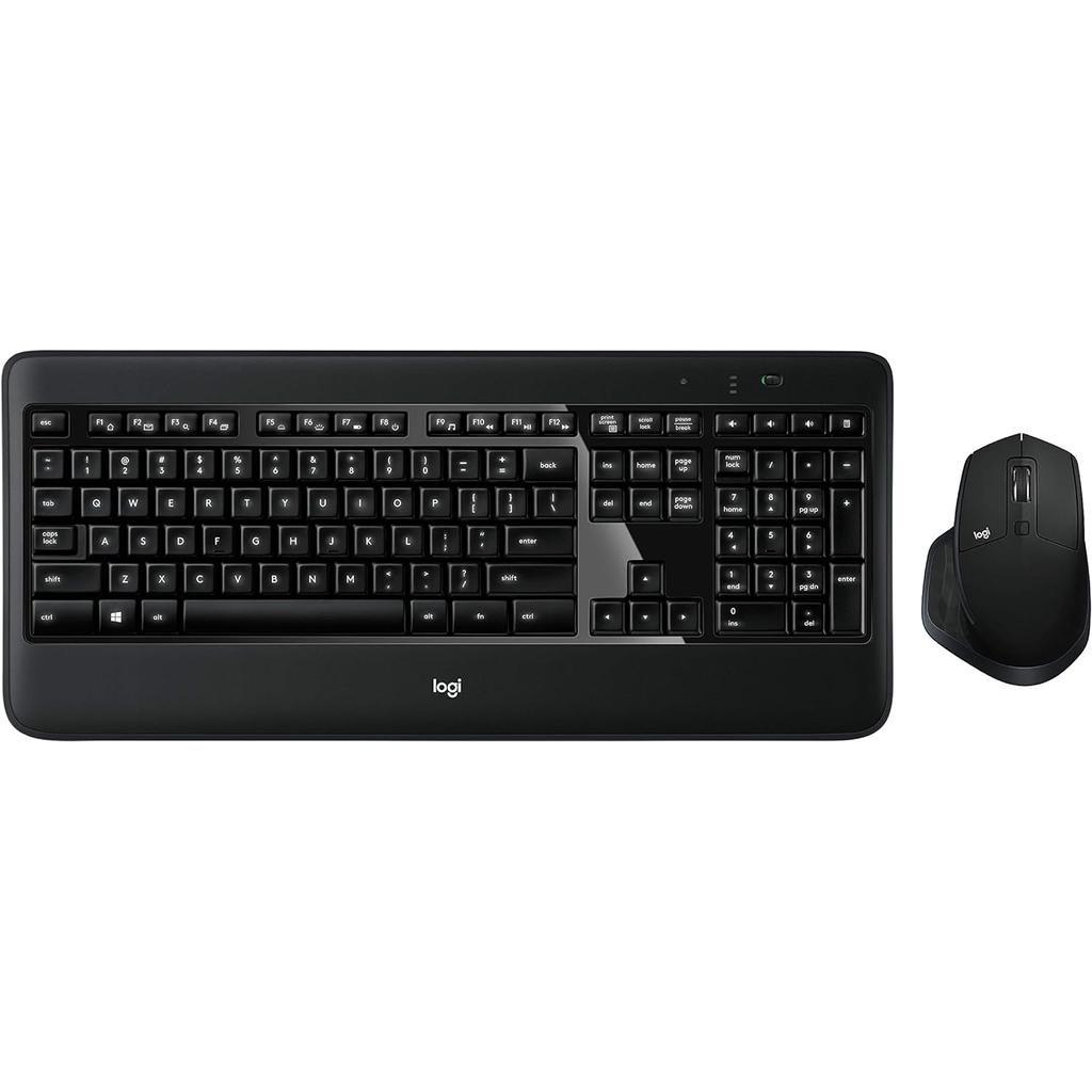 Logitech Teclado QWERTY Sueco Sem fios Retro-iluminado MX900 | Back Market
