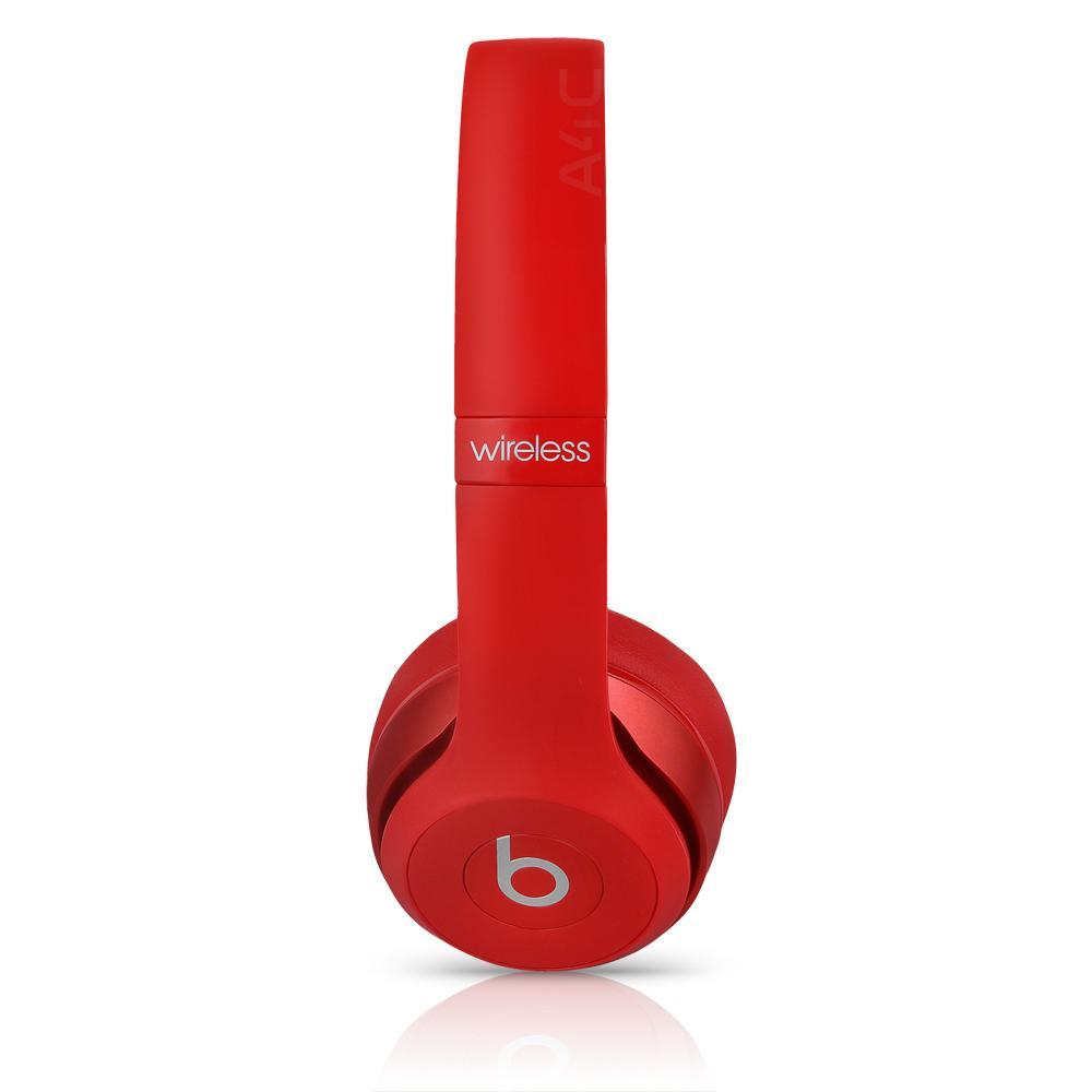 Beats Solo 2 Wireless Headphone Bluetooth - Red | Back Market