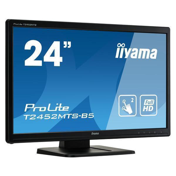 24" Iiyama ProLite T2452MTS-B5 1920 x 1080 LCD monitor Μαύρο | Back Market