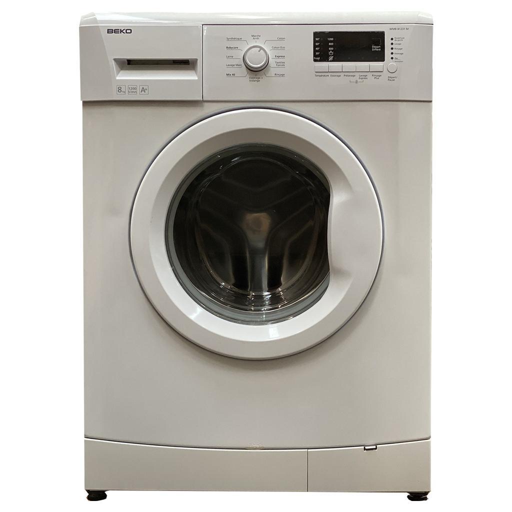 Beko WMB81231M Máquina de lavar roupa clássica Frontal | Back Market