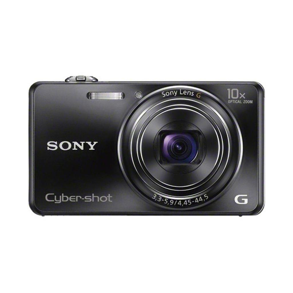 Compacto Cyber-shot DSC-WX100 - Preto + Sony Sony G 25-250 mm f/3.3-5.9 ...