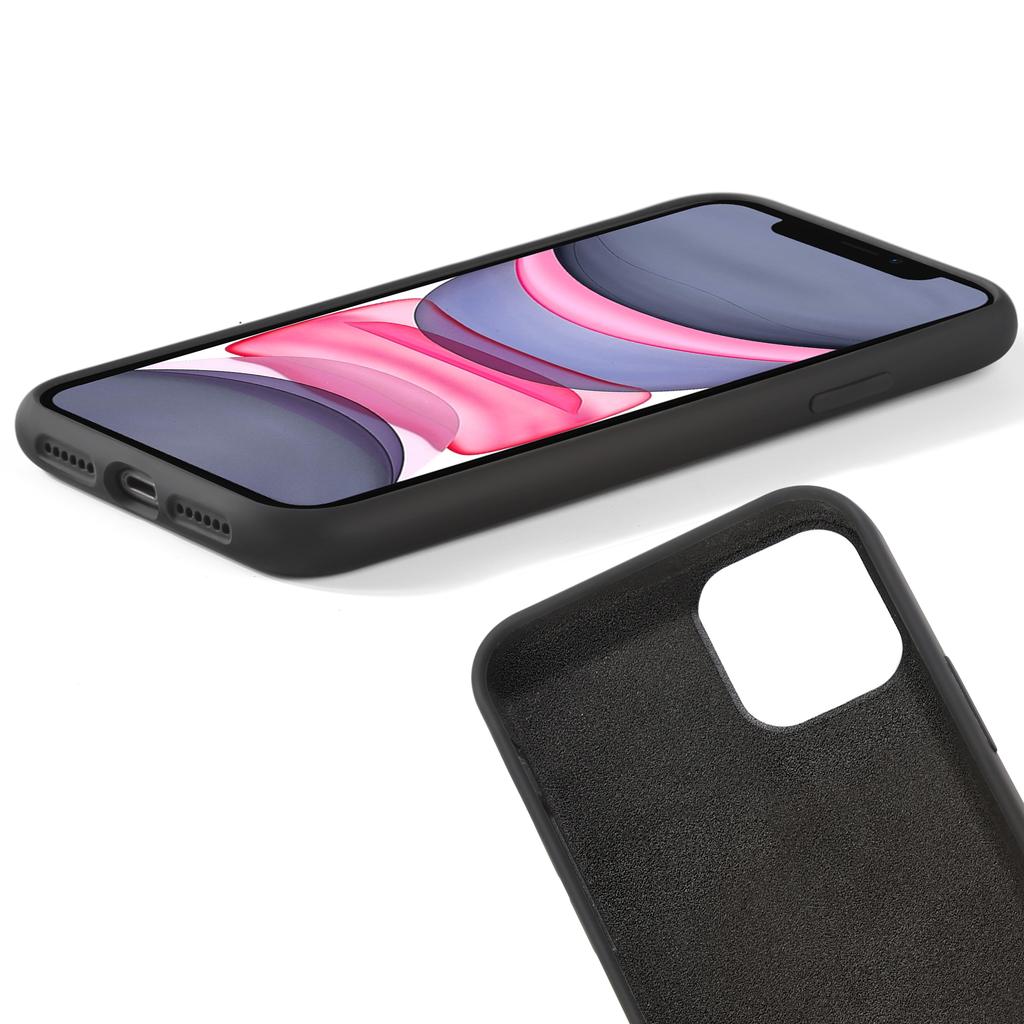 iPhone 11 case and 2 protective screens - Silicone - Black | Back Market