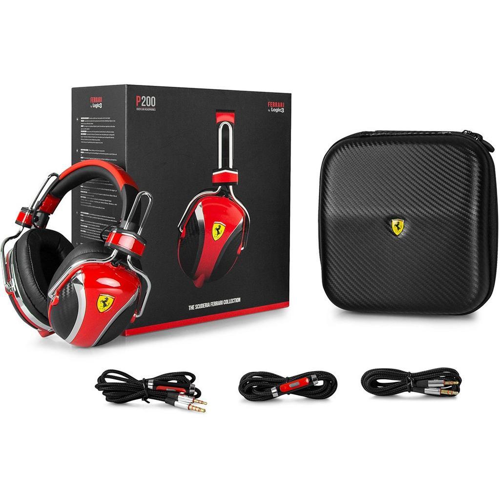 Ferrari Scuderia P200 redutor de ruído Auscultador- com fios com ...