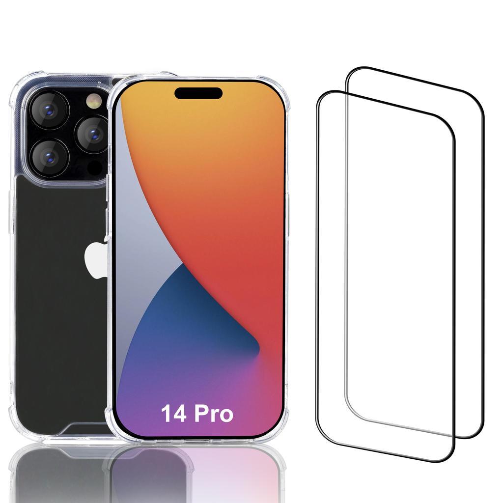 Funda IPhone 14 Pro Y 2 Protectores De Pantalla Pl stico Reciclado