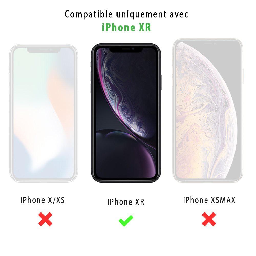 Back Market Case iPhone XR and protective screen - Natural material ...