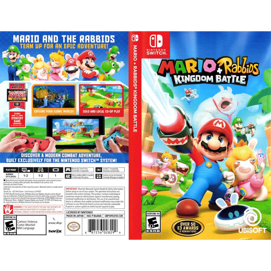 Mario + Rabbids Kingdom Battle - Nintendo Switch | Back Market
