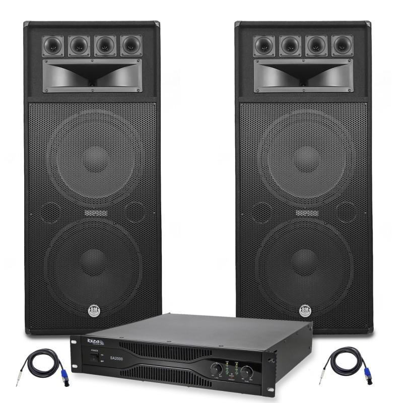 Bm Sonic LSB-215 PA speakers | Back Market