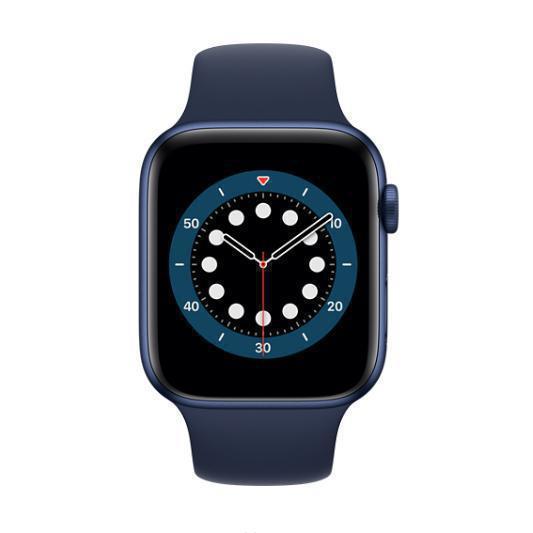 Apple Watch Series 6 (2020) GPS 40 mm - Aluminium Blue - Sport band ...